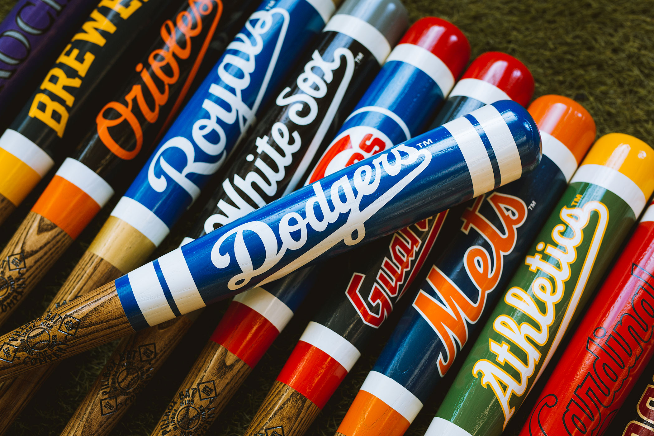 MLB BATS – Tagged "TEAM - Los Angeles Dodgers"– Pillbox Bat Co.