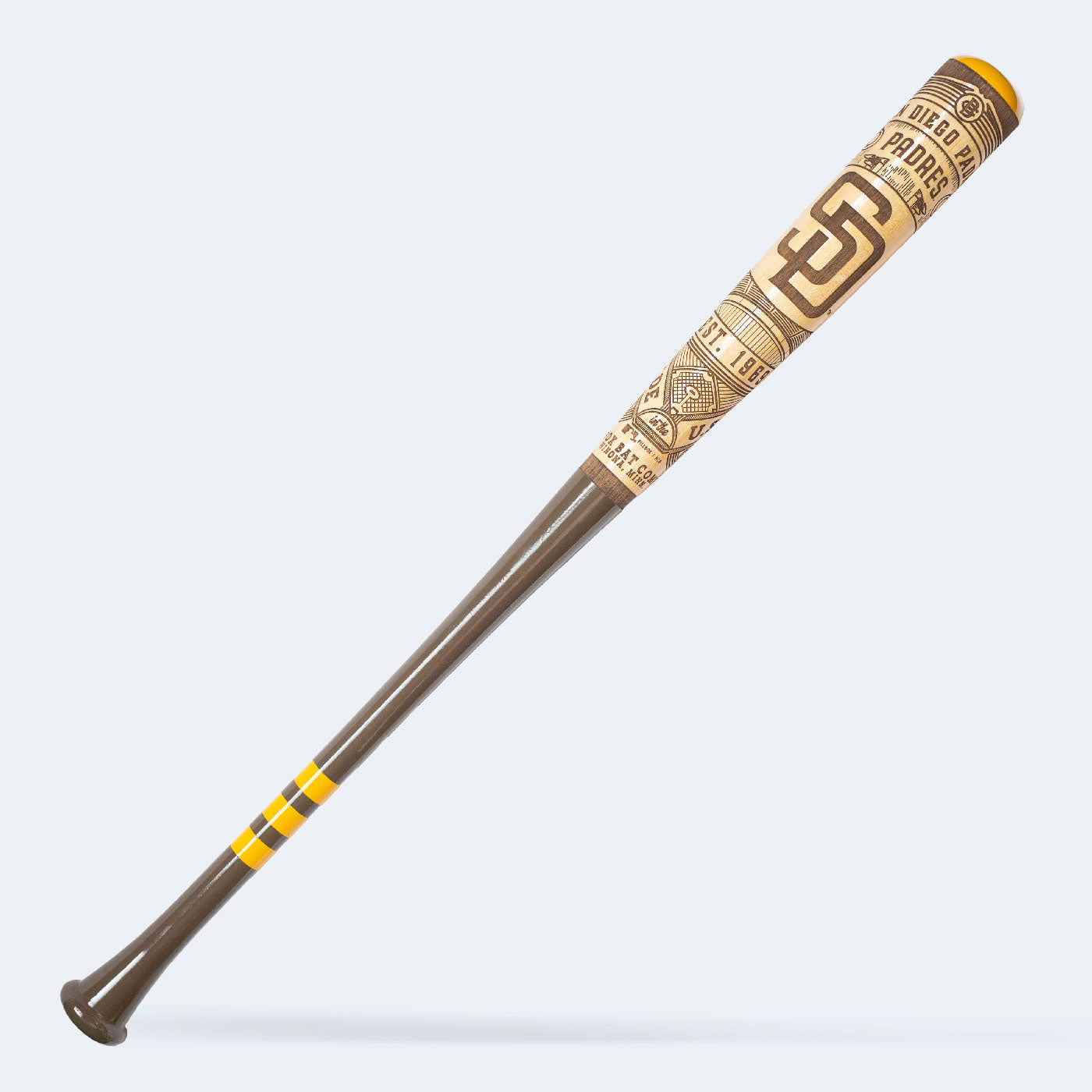 San Diego Padres - Banner Series Art Bat (MLB) – Pillbox Bat Co.