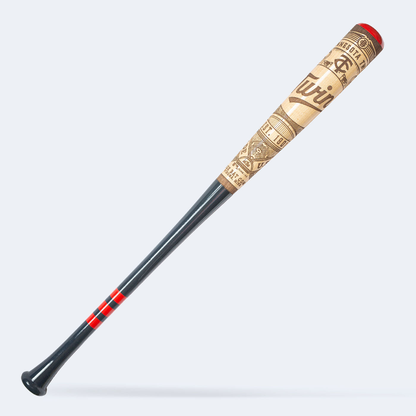 Minnesota Twins - Banner Series Art Bat (MLB) – Pillbox Bat Co.