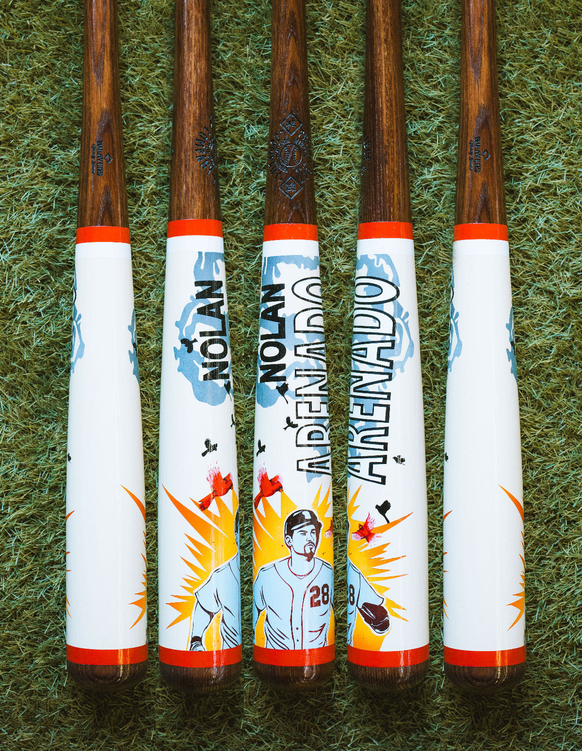 Nolan Arenado - Artist "1 of 1" Bat (MLBPA) – Pillbox Bat Co.