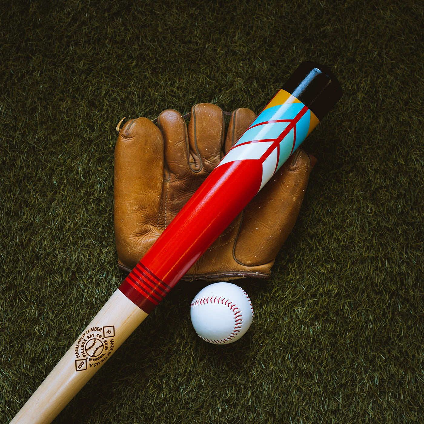 Zak's Crazy Color Bat #3 - 1/1 Limited Edition – Pillbox Bat Co.