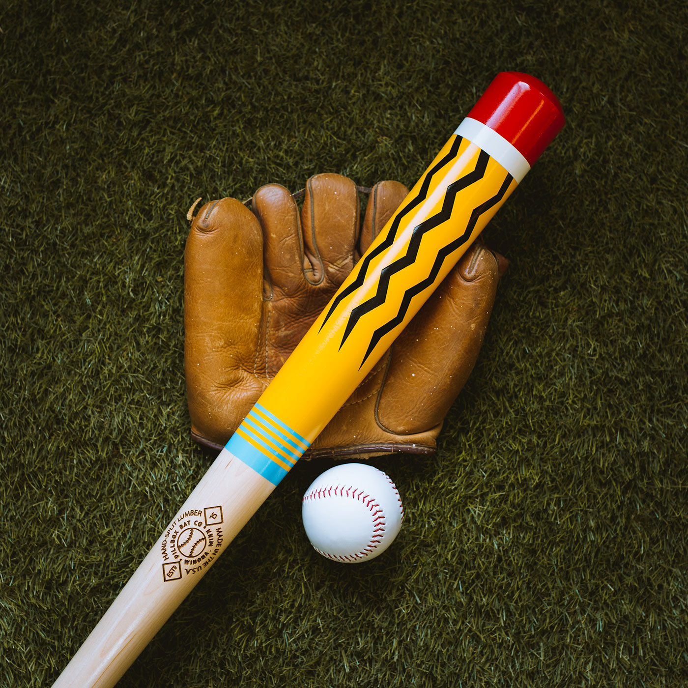 Zak's Crazy Color Bat #5 - 1/1 Limited Edition – Pillbox Bat Co.